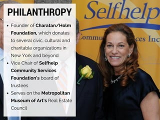 Debrah Lee Charatan - Real Estate Veteran & Philanthropist | PDF | Real Estate Industry | Industries