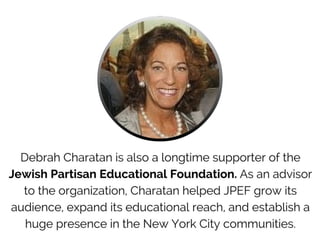 Debrah Lee Charatan - Real Estate Veteran & Philanthropist | PDF | Real ...