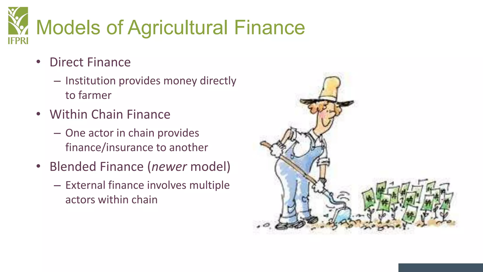 Inclusive Financial Services for Agriculture | PPTX | Agriculture ...