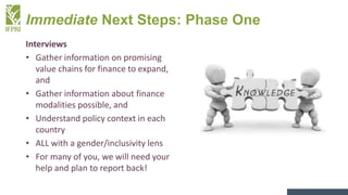 Inclusive Financial Services for Agriculture | PPTX