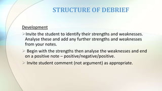Debrief | PPTX