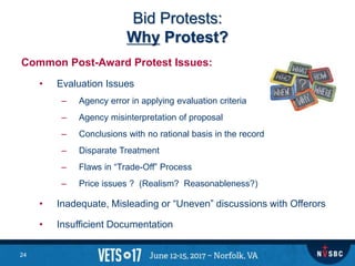 Debriefing and Bid Protests | PPTX