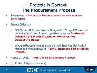Debriefing and Bid Protests | PPTX
