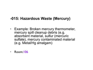 Hazardous Debris Waste Processing Training | PPT
