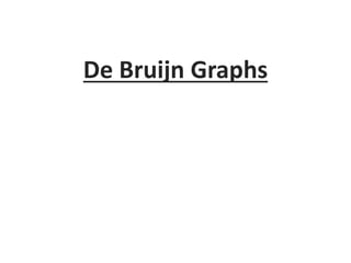 De bruijn graphs | PPTX