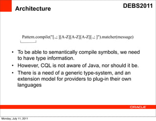 A General Extension System for Event Processing Languages | PPT