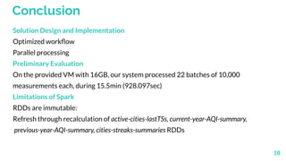 scalable air quality analytics with apache spark and apache sedona | PPT