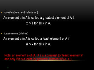 Lattices AND Hasse Diagrams | PPTX