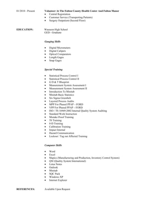 Deb's resume 3 | PDF