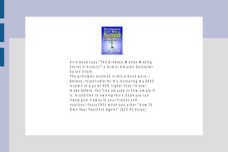 Debt Reduction Plan | ODP