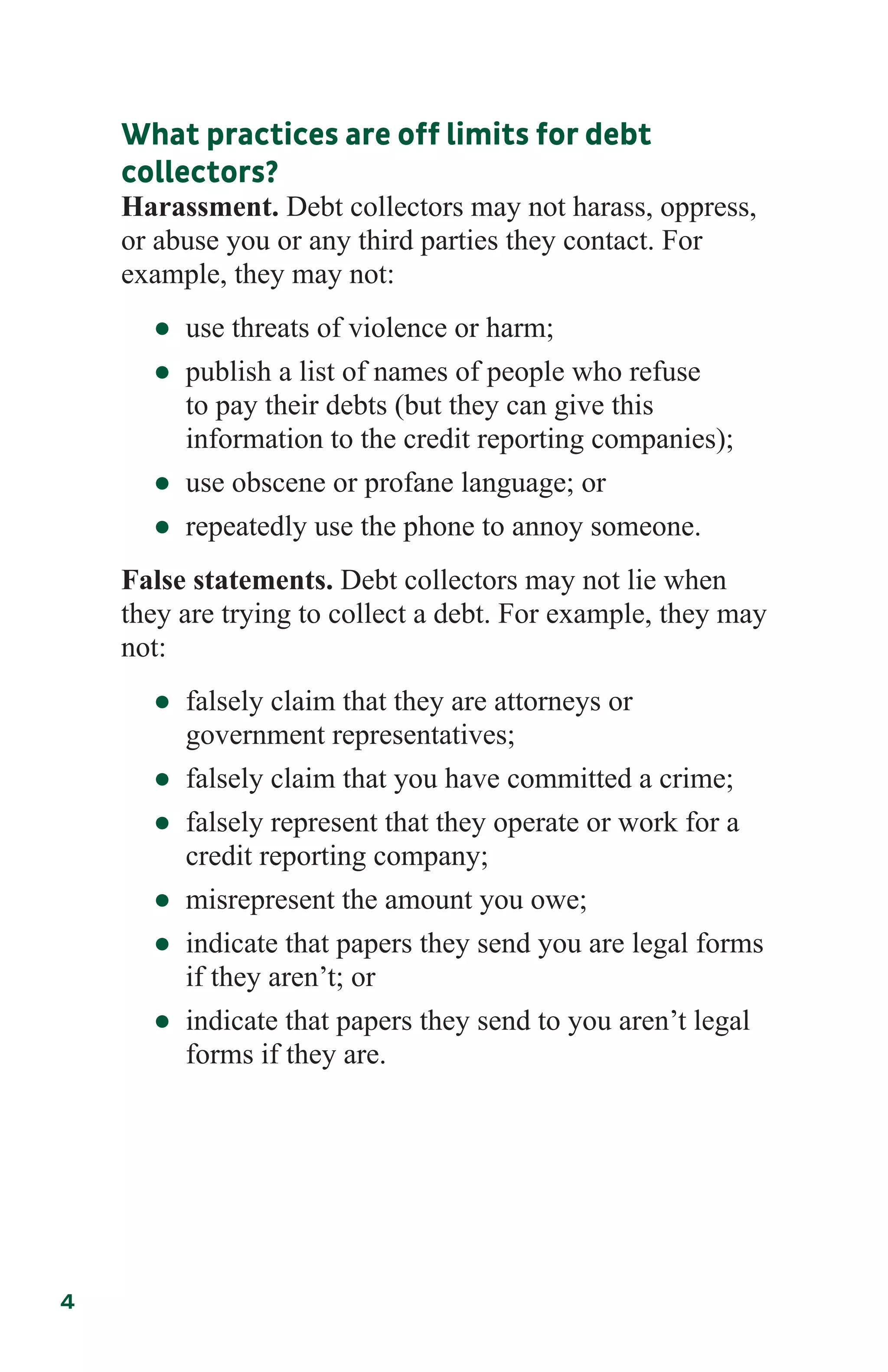 Debt Collection | PDF