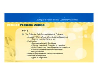 Debt Collection Training in KSA | PDF