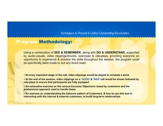 Debt Collection Training in KSA | PDF