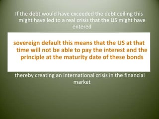 Debt crisis | PPTX