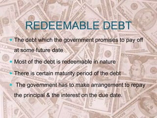 Debt management | PPTX