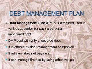 Debt management | PPTX
