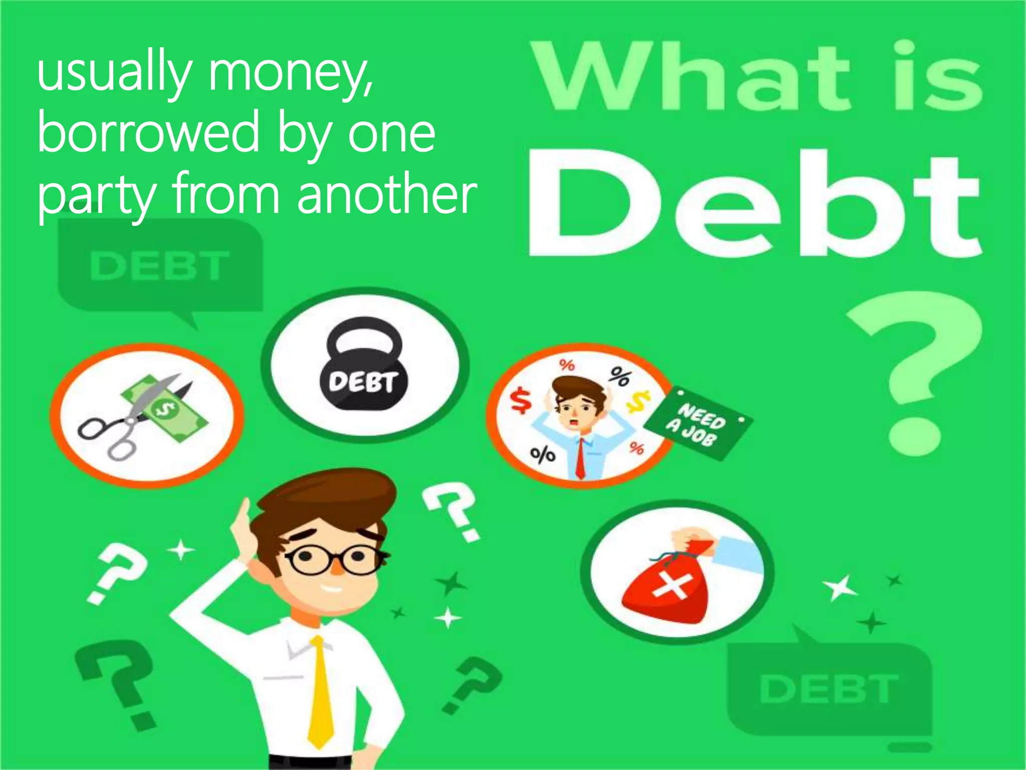 DEBT MANAGMENT | PPTX