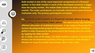 Debt market final presentation | PPTX