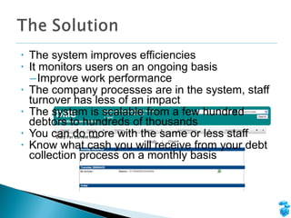 Debtor management system (dms) | PPT