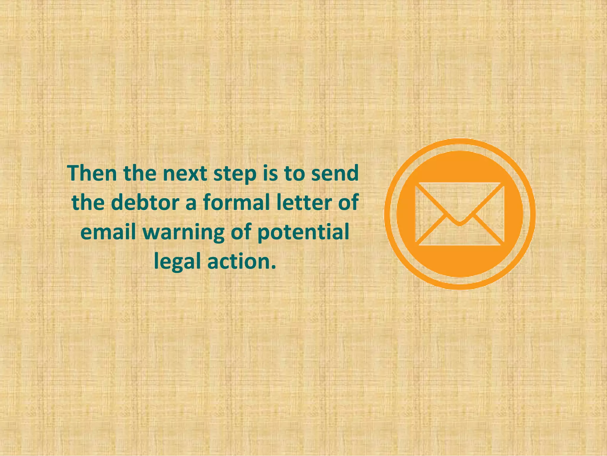 Insights to Debt Recovery Process | PPT