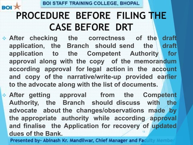 Debts Recovery Tribunals and Appellate Tribunals(DRT & DART) | PDF