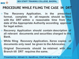 Debts Recovery Tribunals and Appellate Tribunals(DRT & DART) | PDF