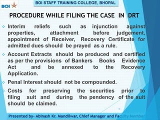 Debts Recovery Tribunals and Appellate Tribunals(DRT & DART) | PDF