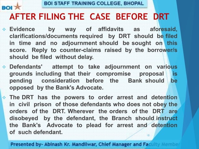Debts Recovery Tribunals and Appellate Tribunals(DRT & DART) | PDF