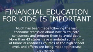 Teach About Math Not Money: Keeping Kids Out of Debt | The Robert ...