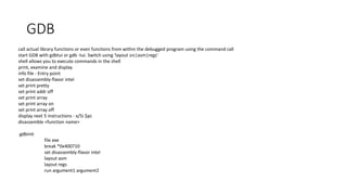 Debug generic process | PPT