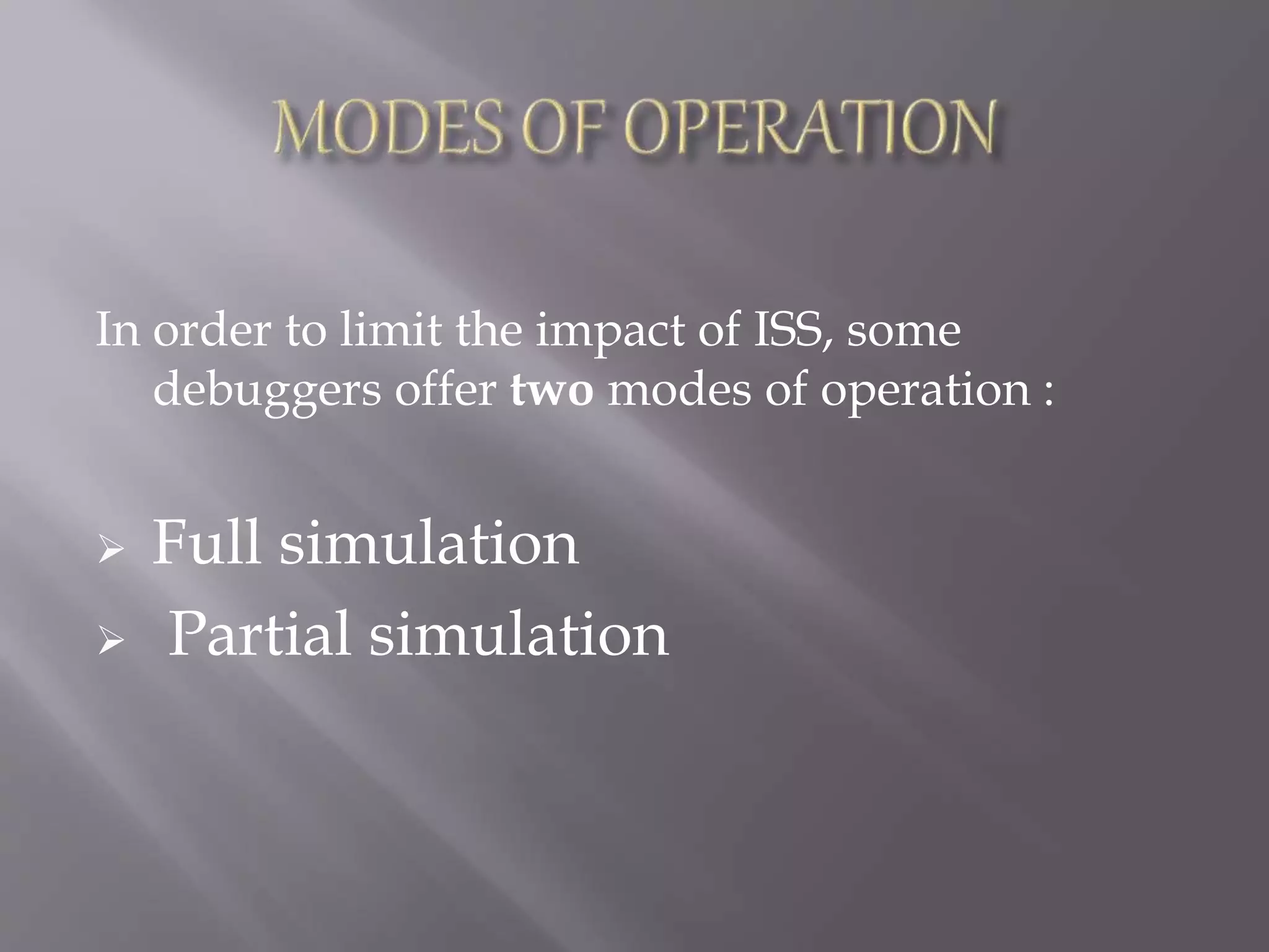 Debuggers in system software | PPT