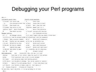 Devel::hdb debugger talk | PPT