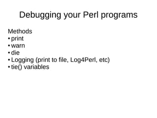 Devel::hdb debugger talk | PPT