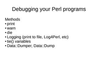 Devel::hdb debugger talk | PPT