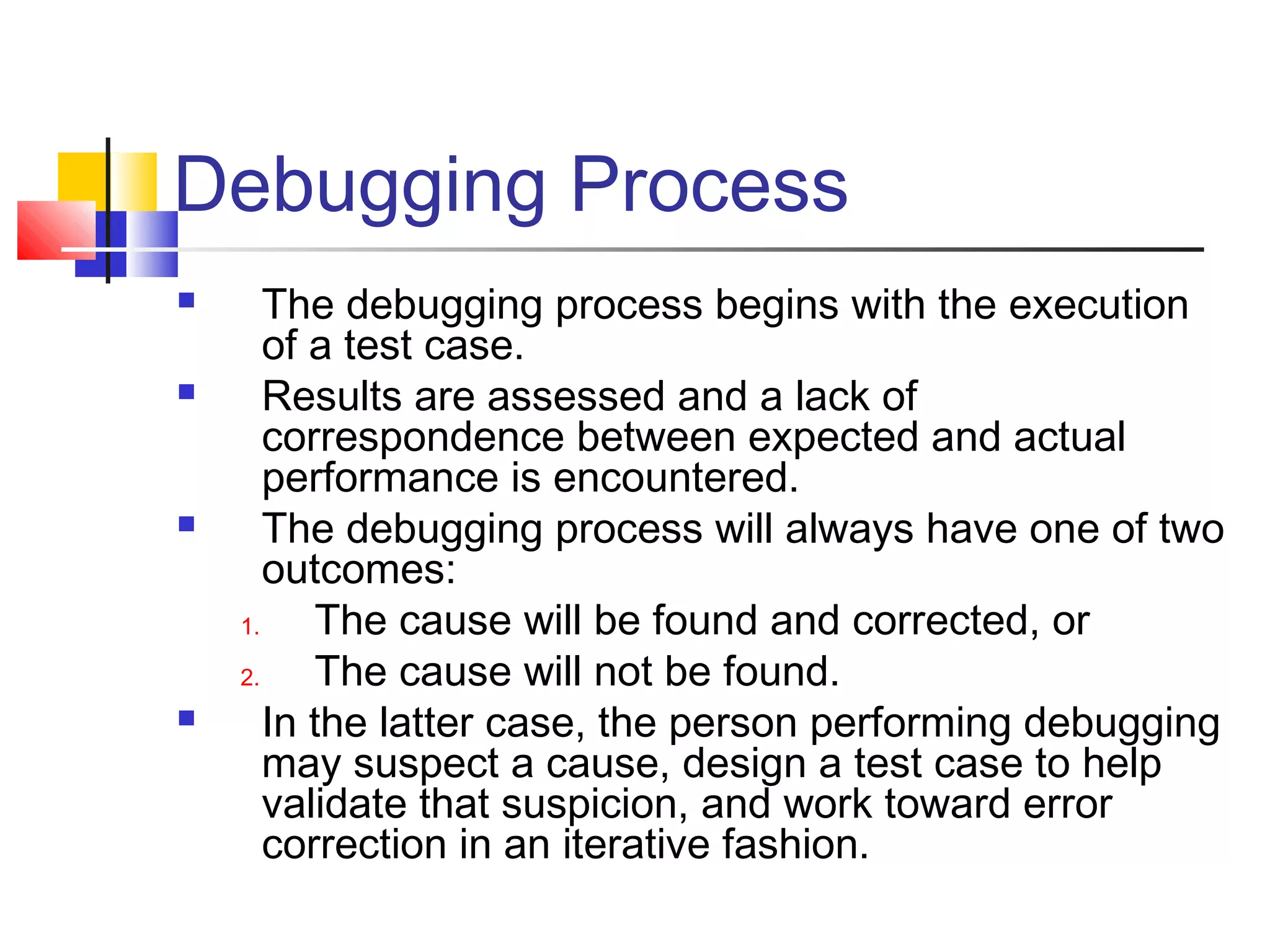 Debugging | PPT