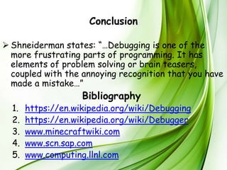 Debugging | PPTX