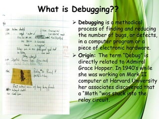 Debugging | PPTX