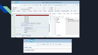 DEBUGGING TABLES OF SALES ORDER.ABAP PART | PDF