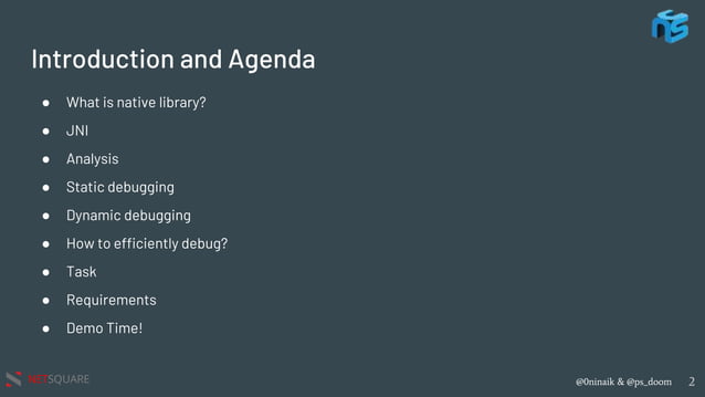 Debugging Android Native Library | PPT