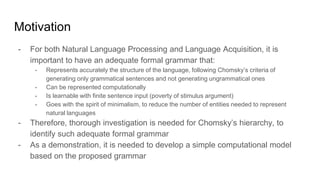 Debugging Chomsky's Hierarchy | PPTX