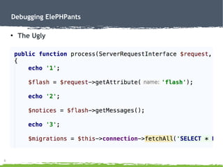 Debugging elephpants | PPT