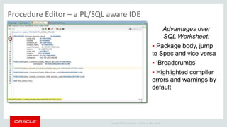 Debugging PL/SQL with Oracle SQL Developer | PPT