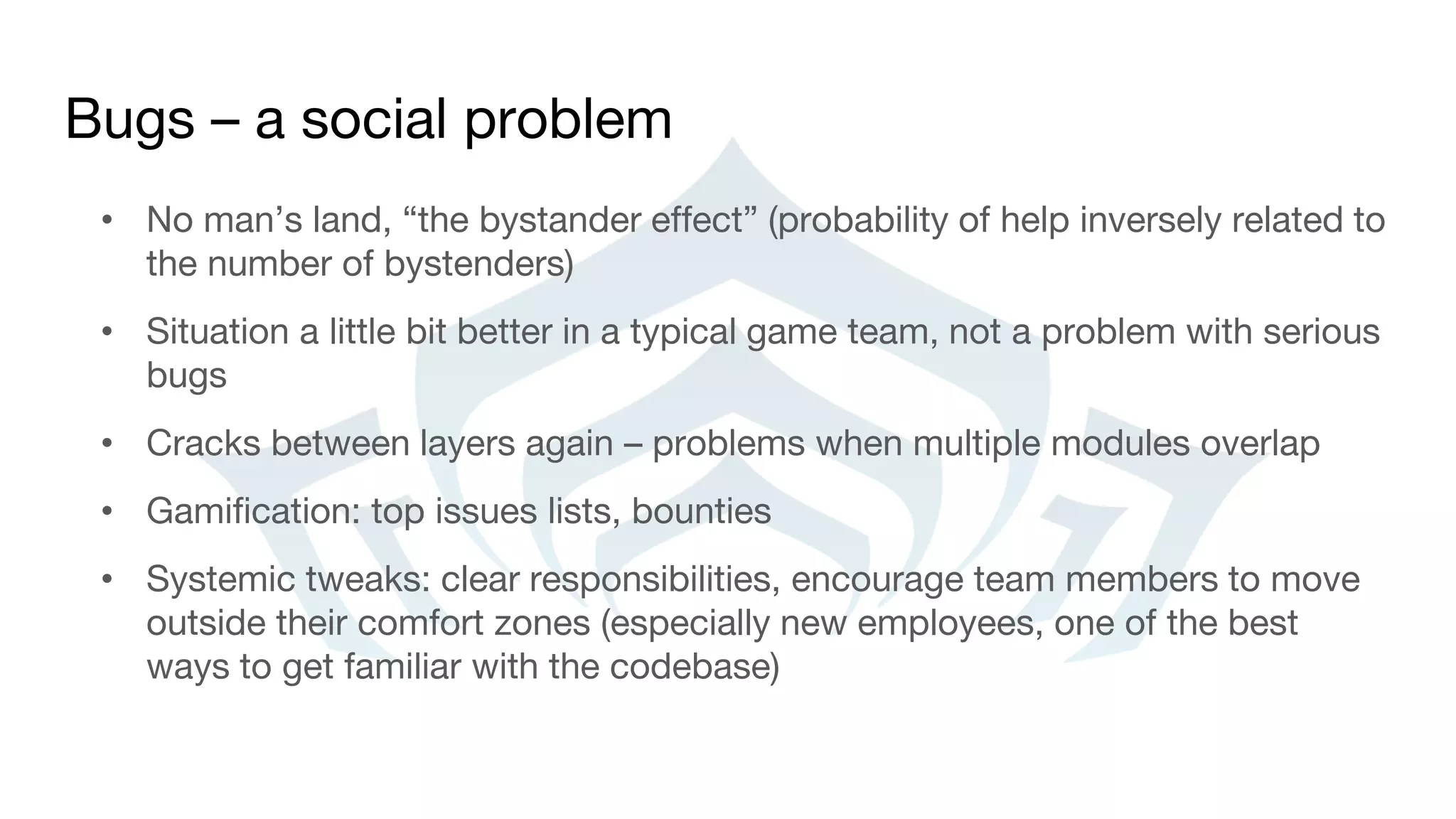 Debugging multiplayer games | PPT