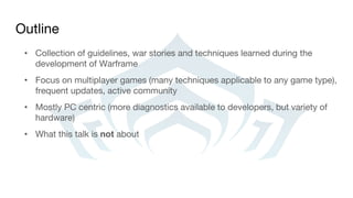 Debugging multiplayer games | PPT