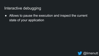 Interactive Debugging [Node school Sydney 14.09.19] | PDF