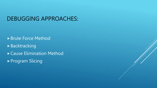 Debugging Presentation Rehman Ali.pptx