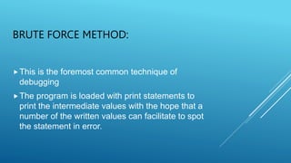 Debugging Presentation Rehman Ali.pptx