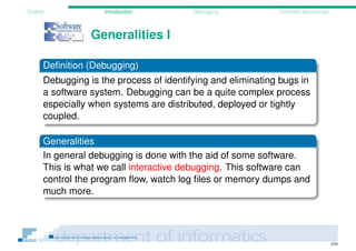 Debugging with NetBeans IDE | PDF