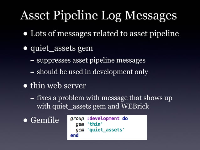 Debugging rails | PPT