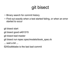 Debugging Rails 3 Applications | ODP | Programming Languages | Computing